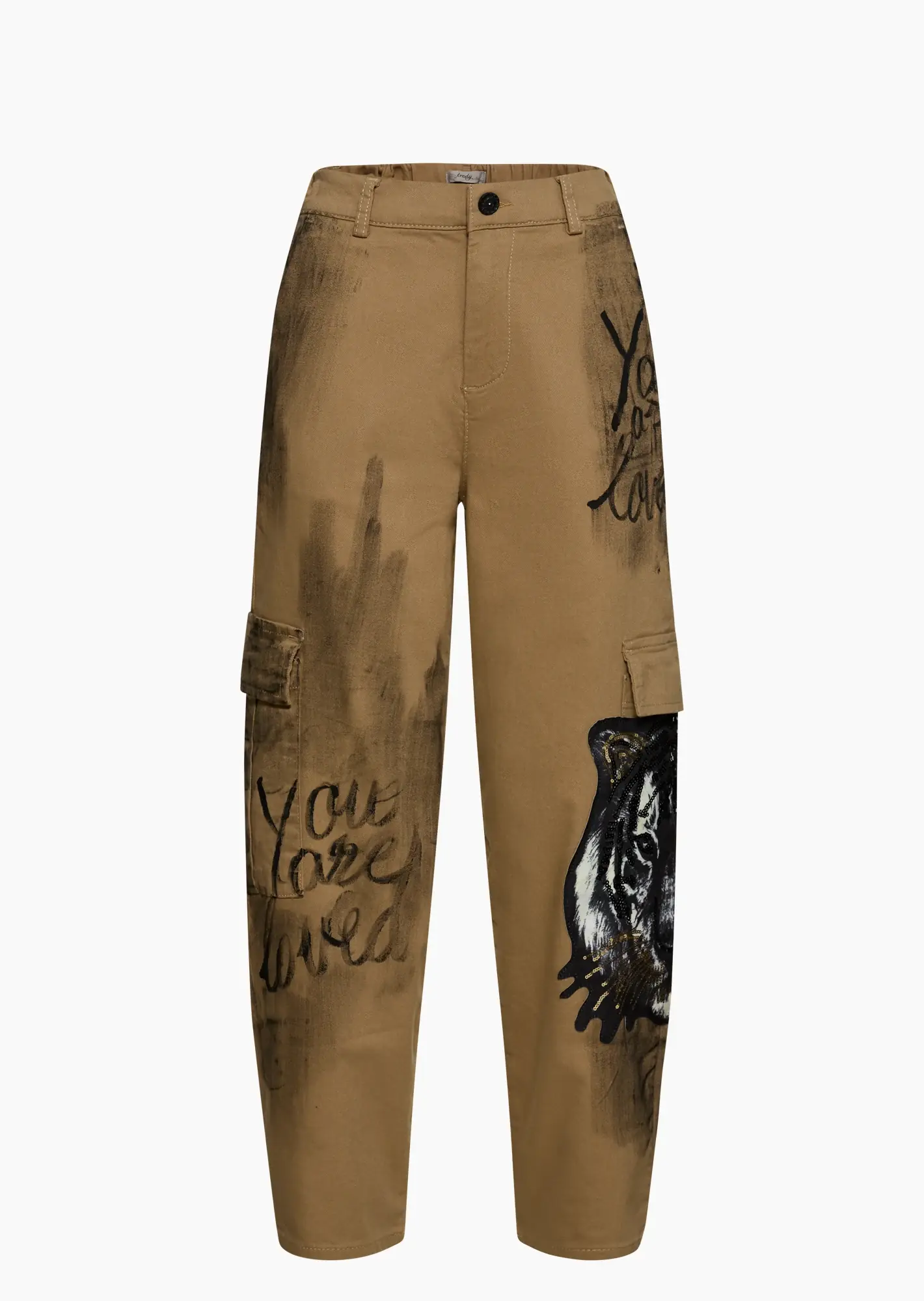 Cargohose 'You are loved', toffee | toffee | 1 | 30714-68-140.1